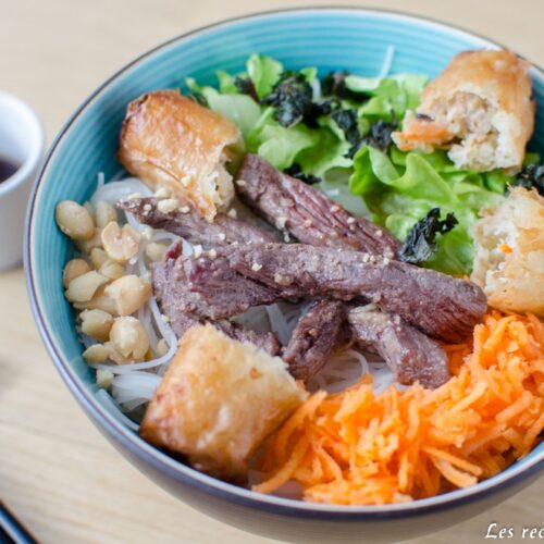 Bò bún maison pour le nouvel an chinois - Les recettes de Mélanie
