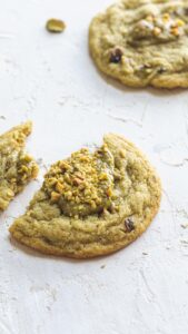 Recette maison de cookies à la pâte de pistache