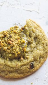Recette maison de cookies à la pâte de pistache