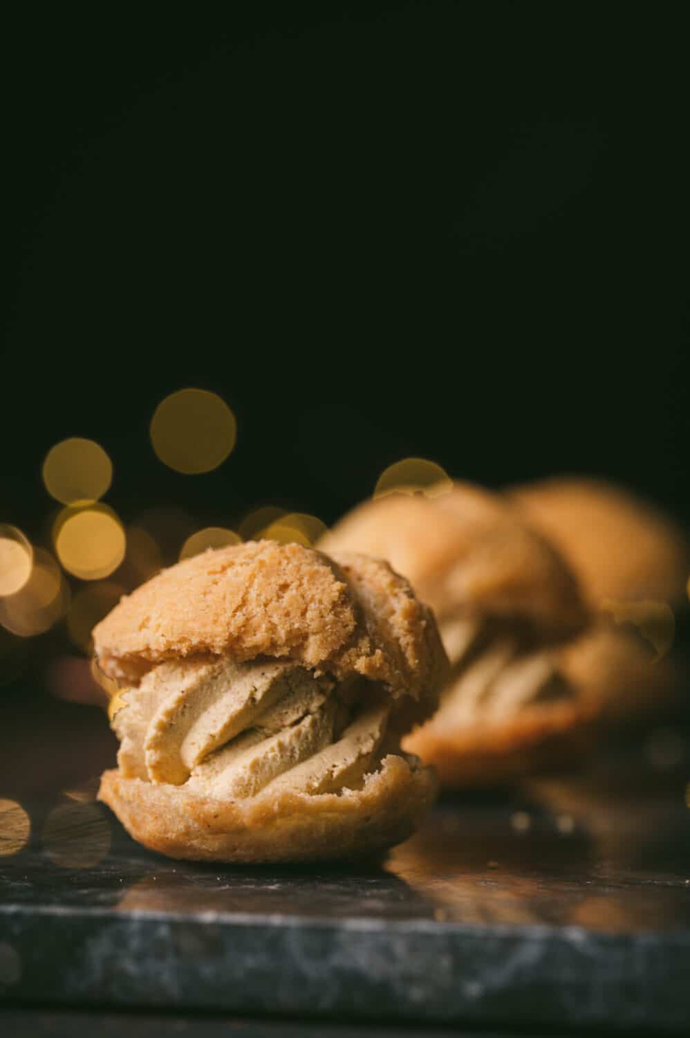 Choux au foie gras pour l'apéritif de Noël